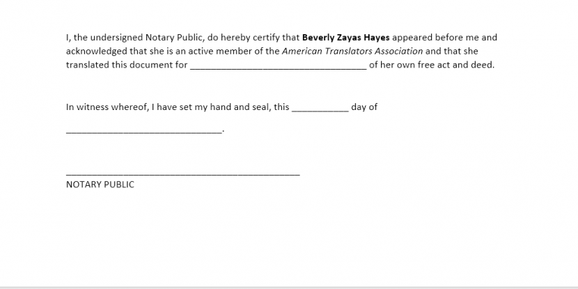 ¿Qué es una traducción certificada? – SPANISH CONNECT TRANSLATIONS
